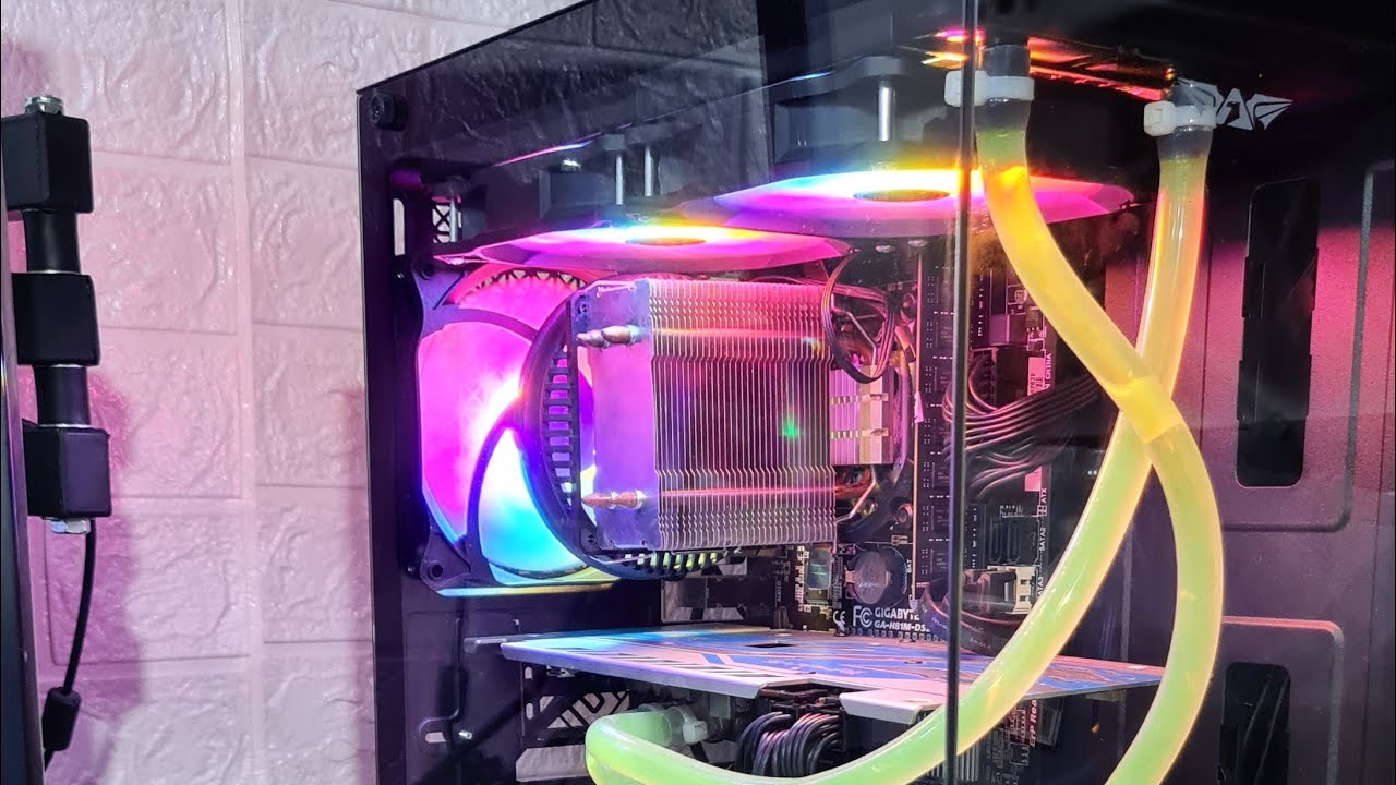 RX 580 Nitro Sapphire 8Gb Custom DIY Water cooling - YouTube