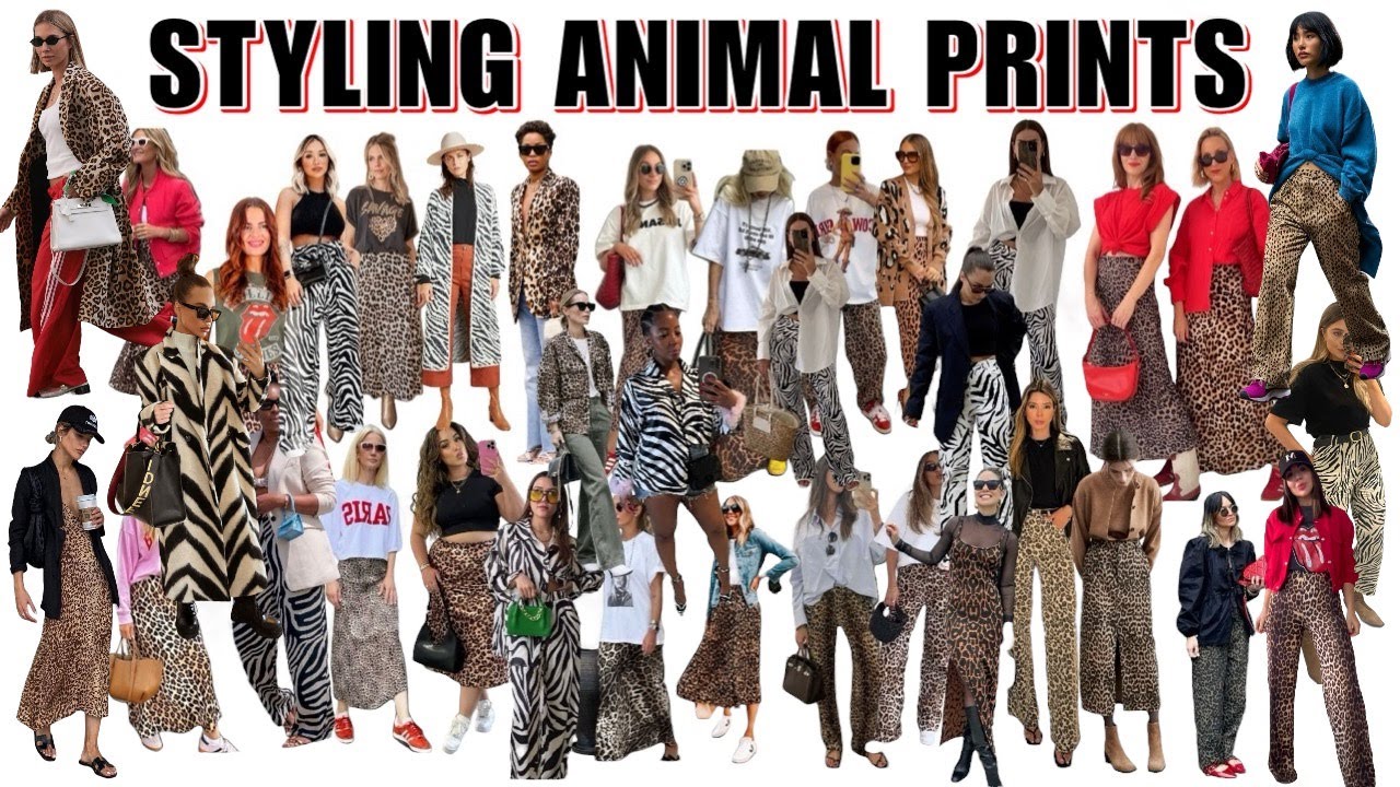 HOW TO STYLE ANIMAL PRINTS FOR FALL: 12 Outfit Ideas Worth Trying - YouTube