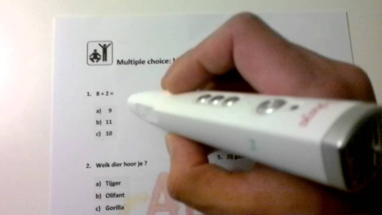 Talking Pen Multiple Choice - YouTube