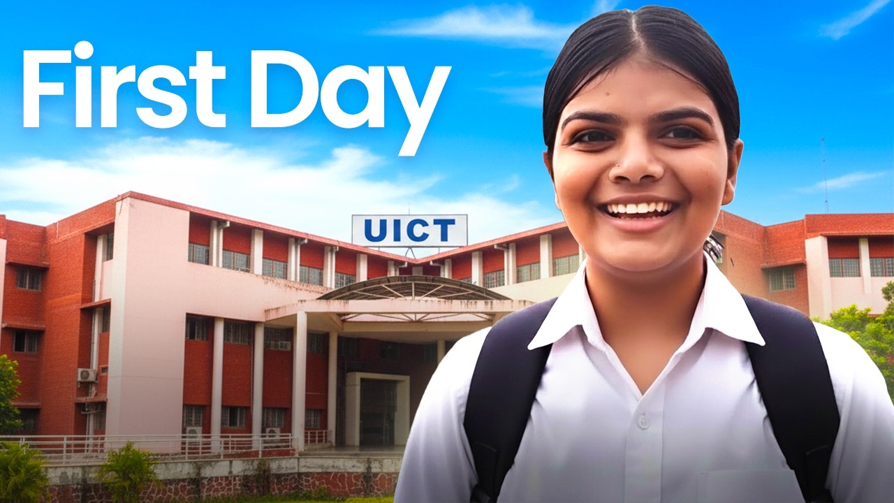 First Day of my College | UICT | Tanushree Bhorkar - YouTube