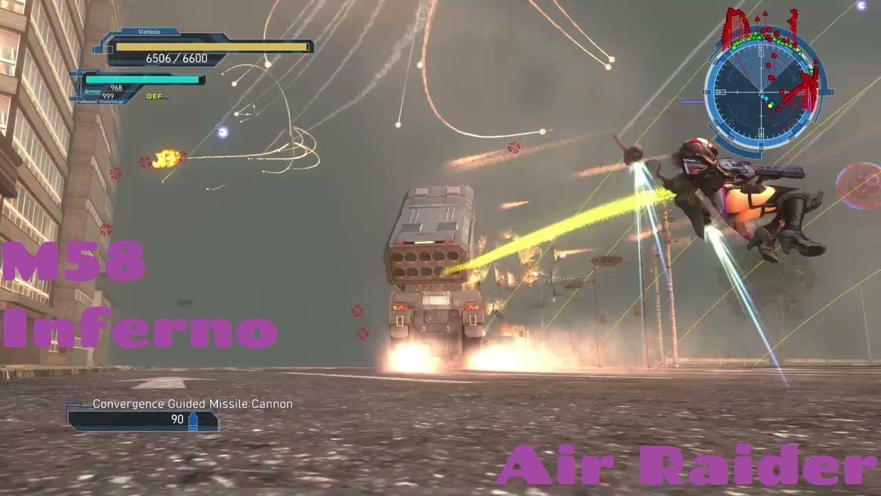 EDF 5 M58 the Flimsy Vehicle and the Fog Catalyst run Air Raider ...