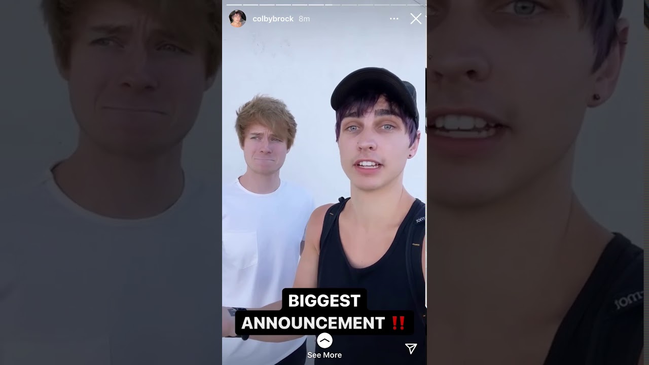 Colby. B Instagram Stories 12/16/2020 #colbybrock #colby #brock - YouTube