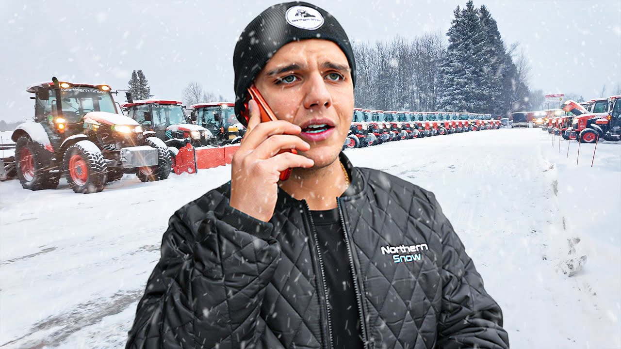 Day 24: Emergency Snow Dispatch at 5AM! - YouTube