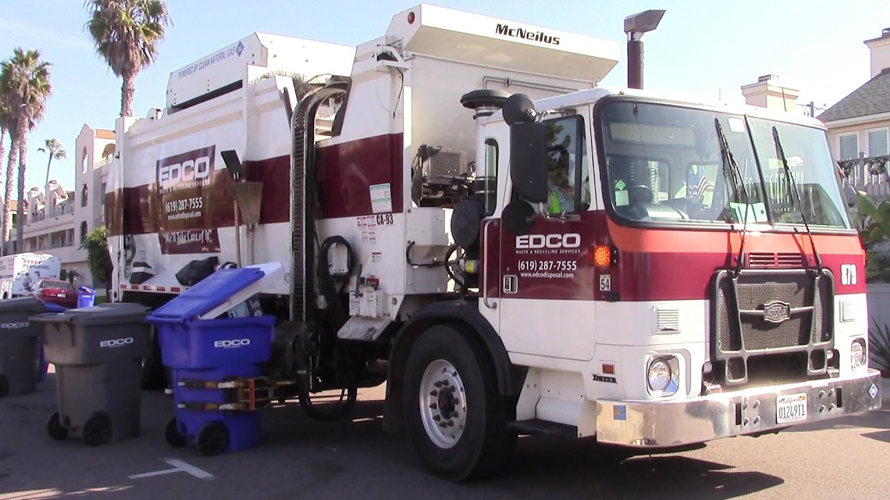 EDCO Waste & Recycling Services of Imperial Beach, CA - YouTube