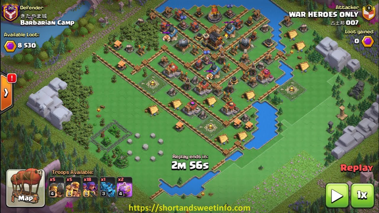 Clash Of Clans Barbarian Level 5