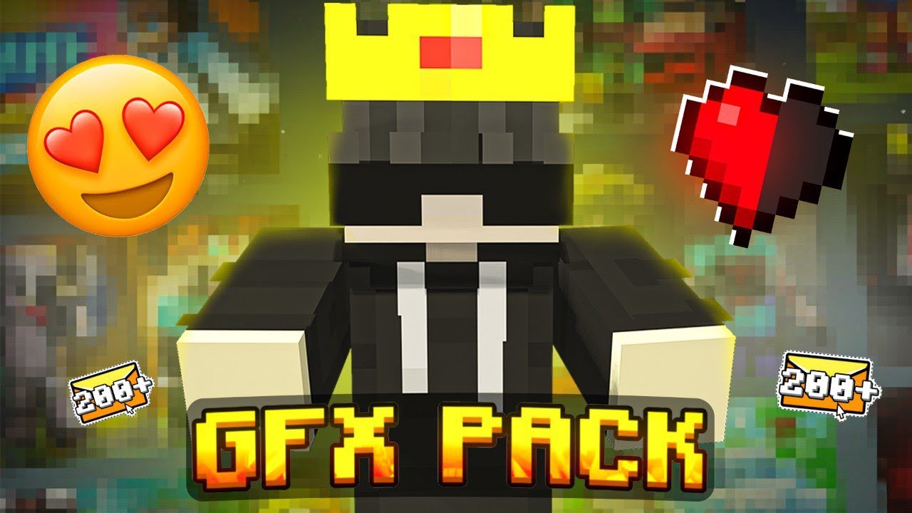 Make a PRO Minecraft Thumbnail with THIS GFX Pack! - YouTube