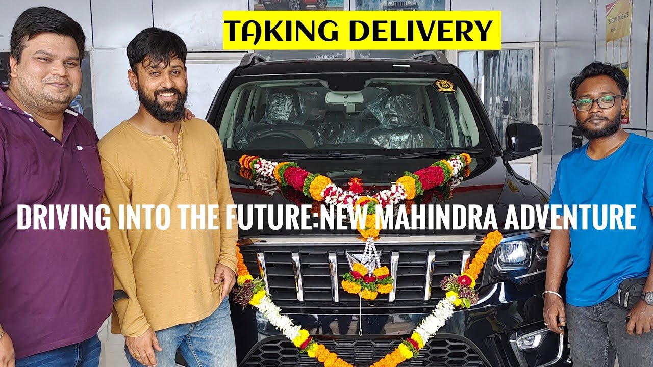 Driving into the Future: My New Mahindra Adventure"#Mahind#scorpio #car ...