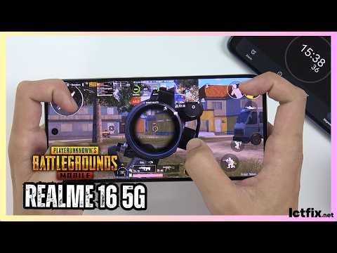 Realme 16 5G PUBG Gaming Test | Dimensity 6400 Turbo | 120Hz Display