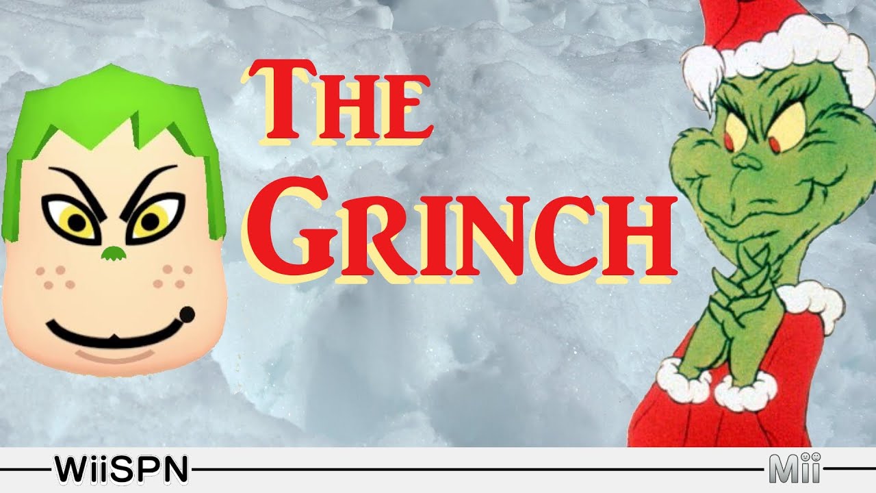 Mii Maker: How To Create The Grinch! - YouTube