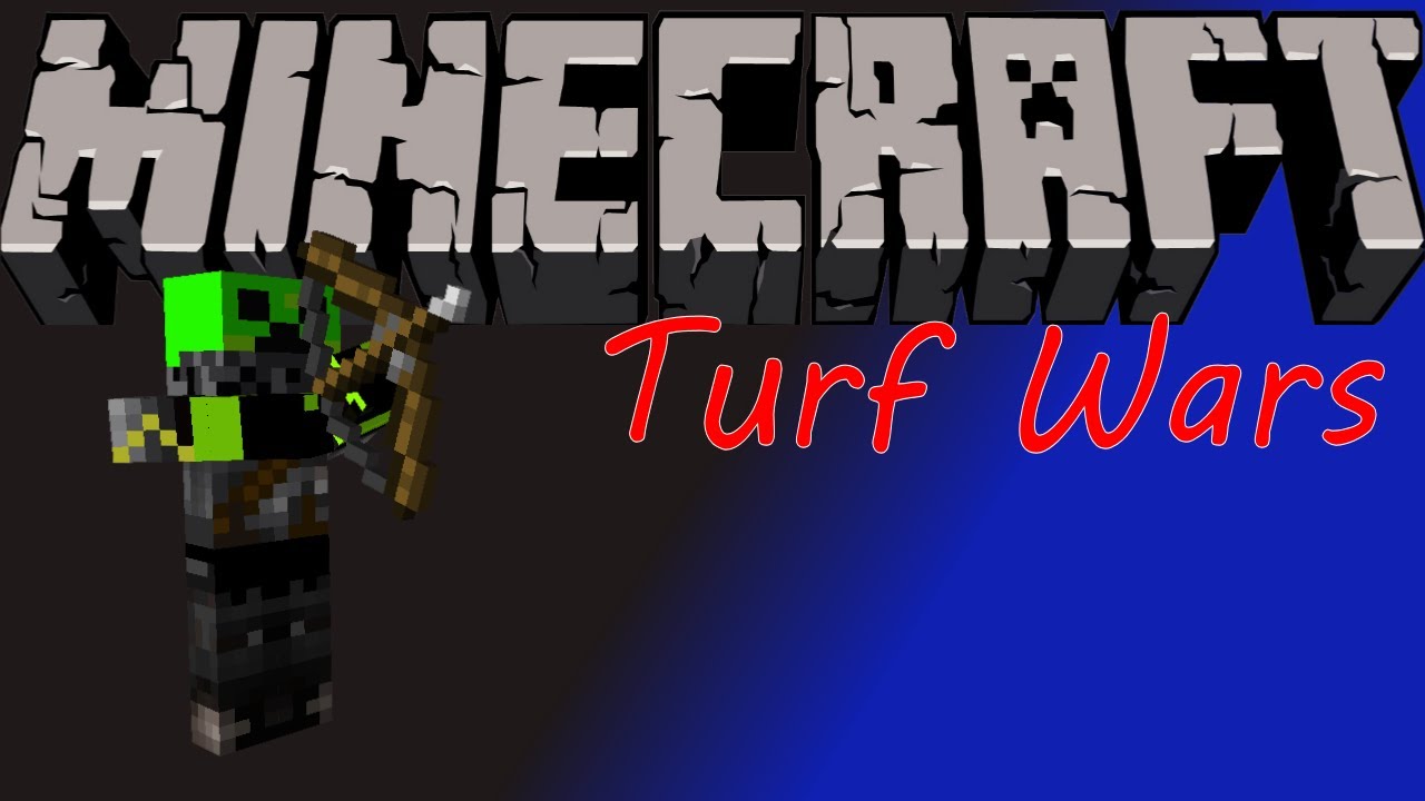 Minecraft Turf Wars Mini-games episode 1 (Mineplex) - YouTube