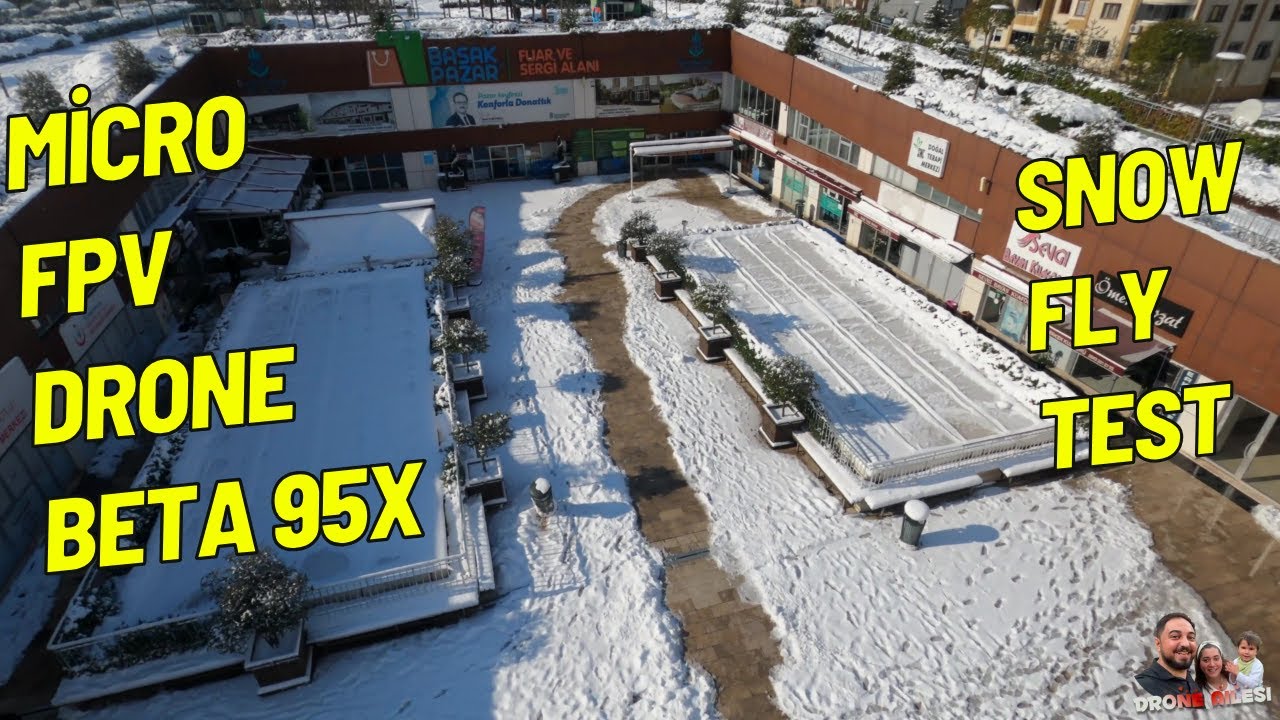 Fpv Drone Snow Fly Test Beta95x v2 - YouTube