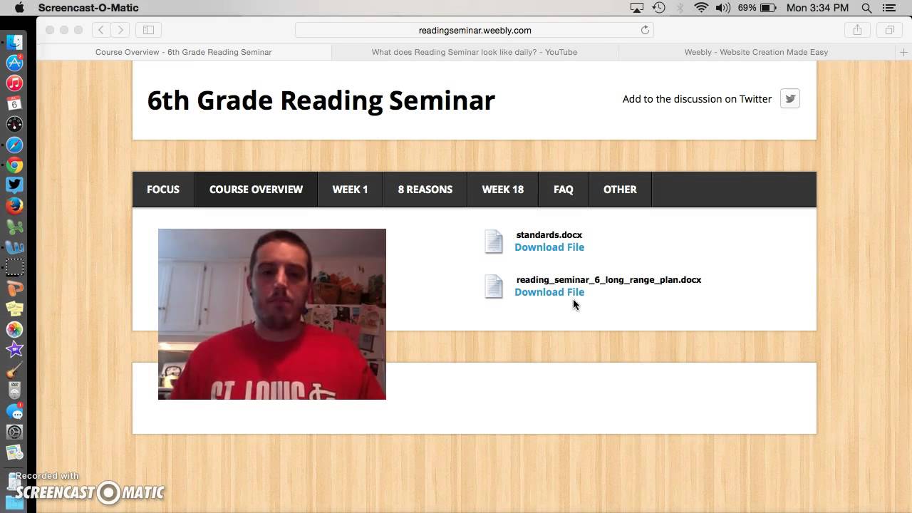 Reading Seminar: Course Overview - YouTube