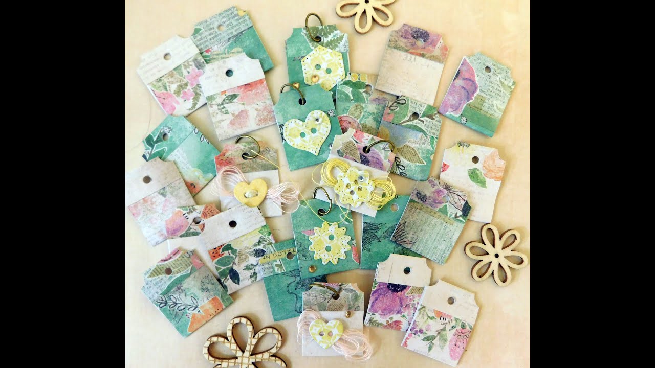 Tiny Tag Charms Create 12 in 15 minutes Easy DIY Craft Ideas - Espresso ...