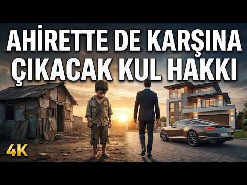 Ahirette Önüne Konacak En Ağır Yük: Kul Hakkı