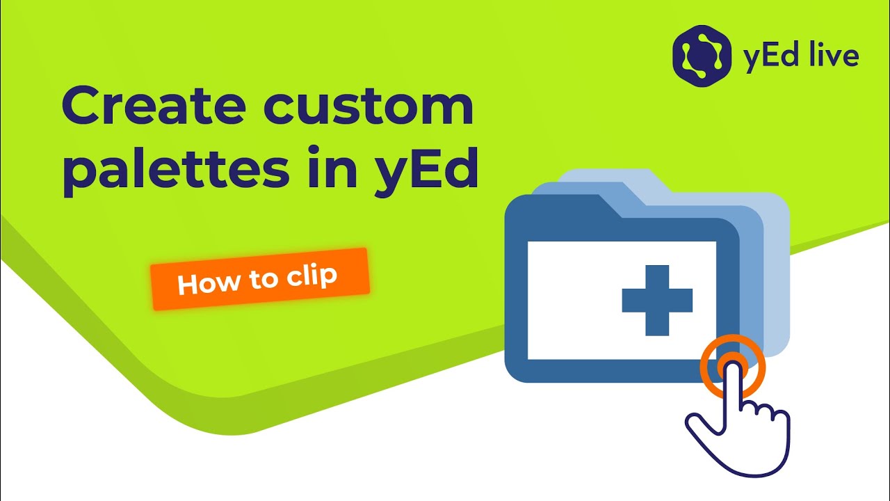 yEd Live: Custom Palette - YouTube