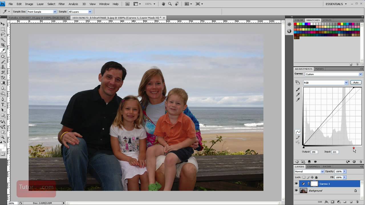 Understanding Curves - Beginner Adobe Photoshop tutorial [In-Depth ...