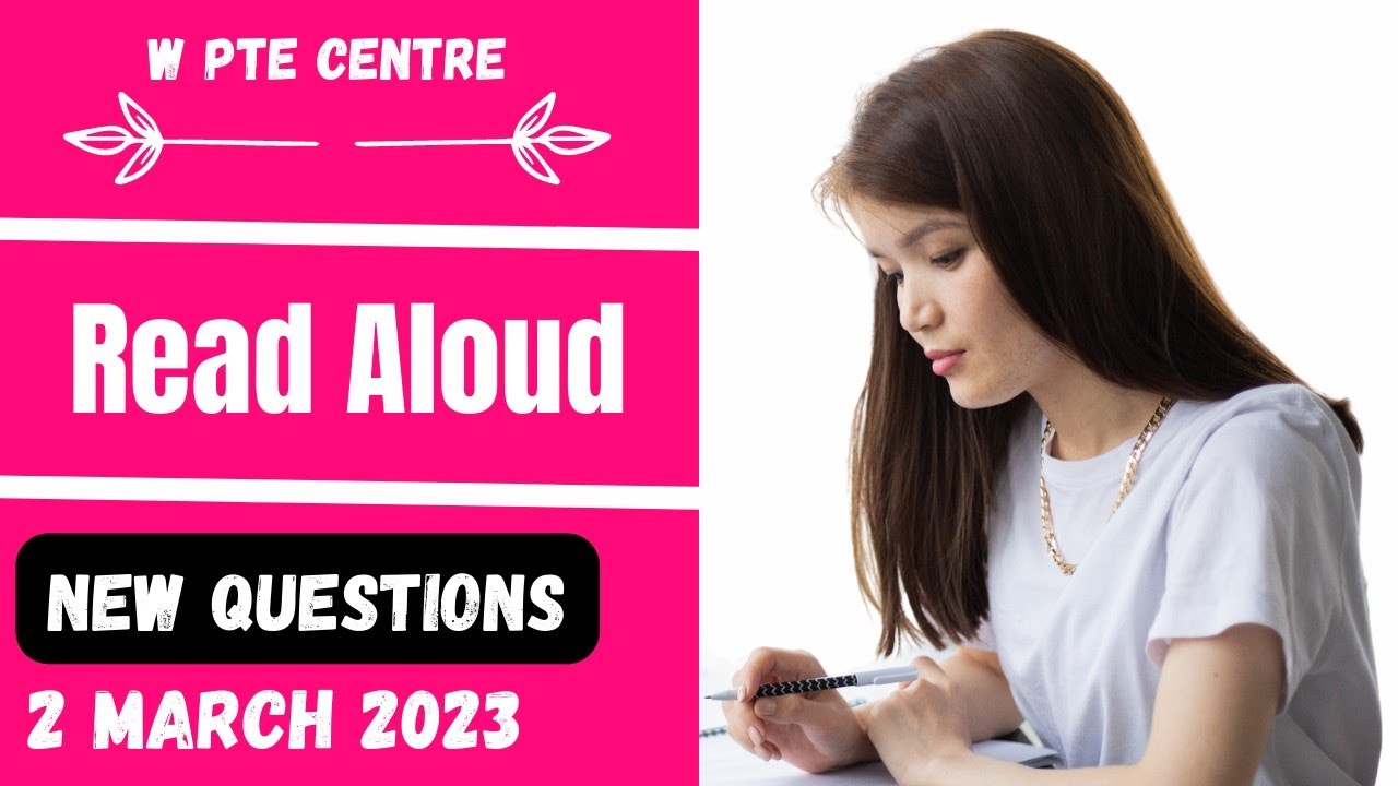 Read aloud practice| read aloud pte March 2023 part 1 - YouTube