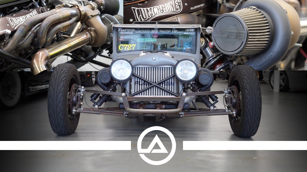 Lunch Money 1,000 HP Twin Turbo Dodge Drag Truck - YouTube