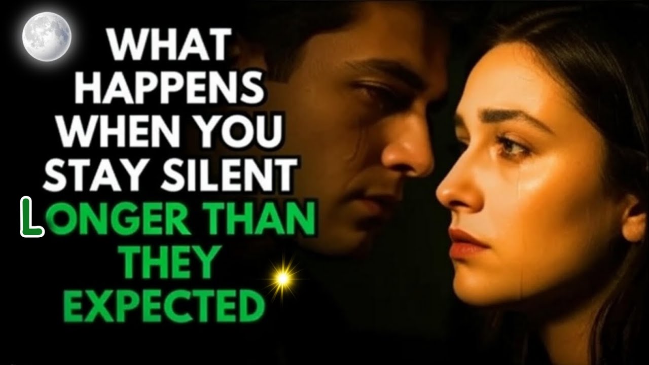 What Happens When You Stay Silent Longer Than They Expected | Stoicism ...