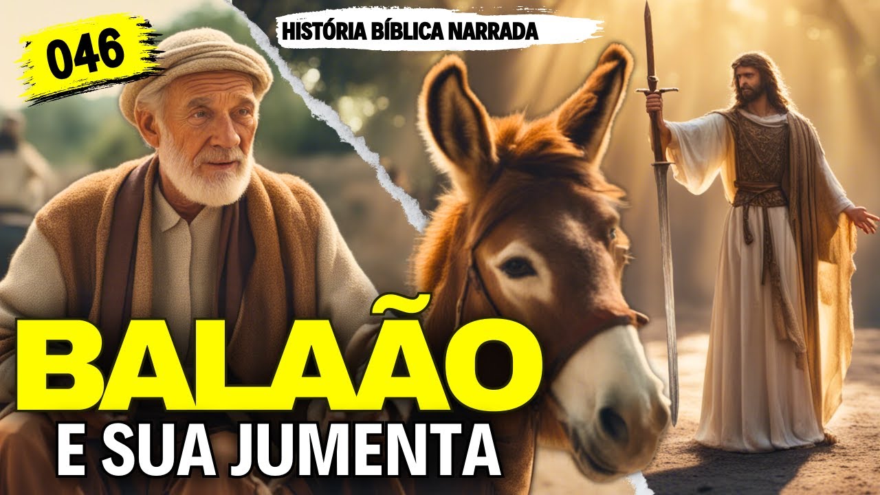Balaão, a jumenta e o anjo do Senhor | HISTÓRIAS BÍBLICAS | - YouTube