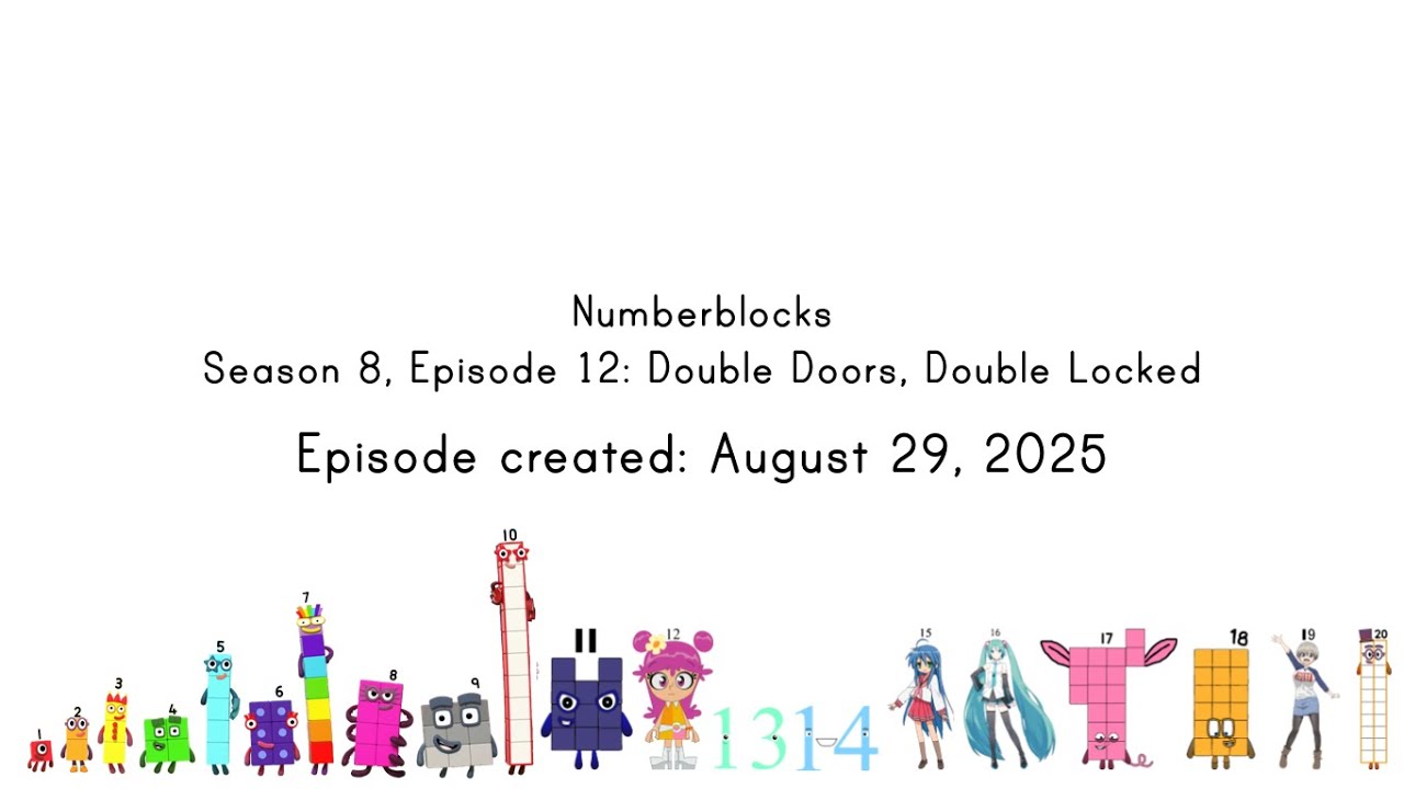 Numberblocks S08E12: : Double Doors, Double Locked - YouTube