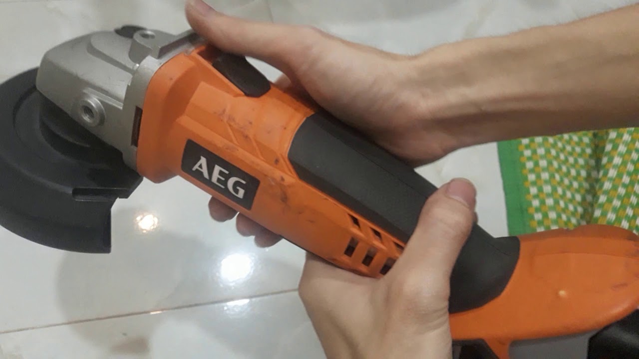 máy mài pin aeg 18v. lh 0905988231 - YouTube