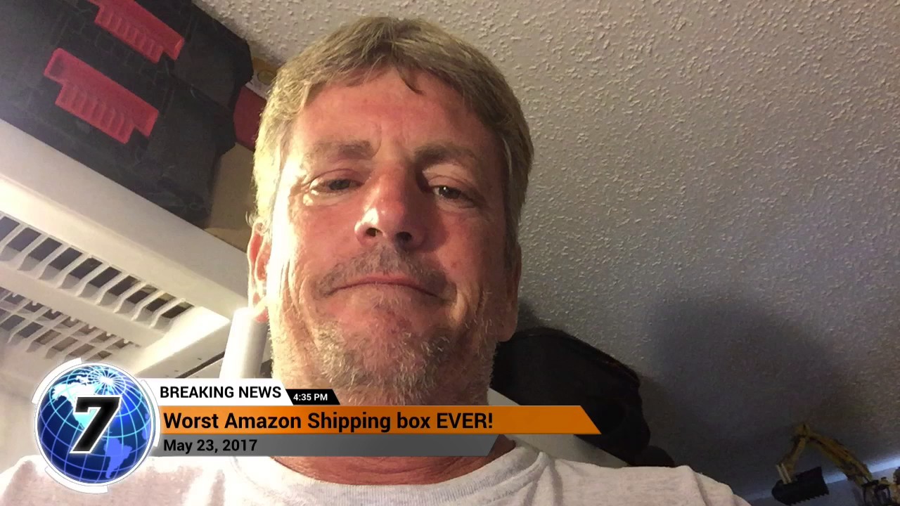 Worst Amazon shipping box! EVER! - YouTube