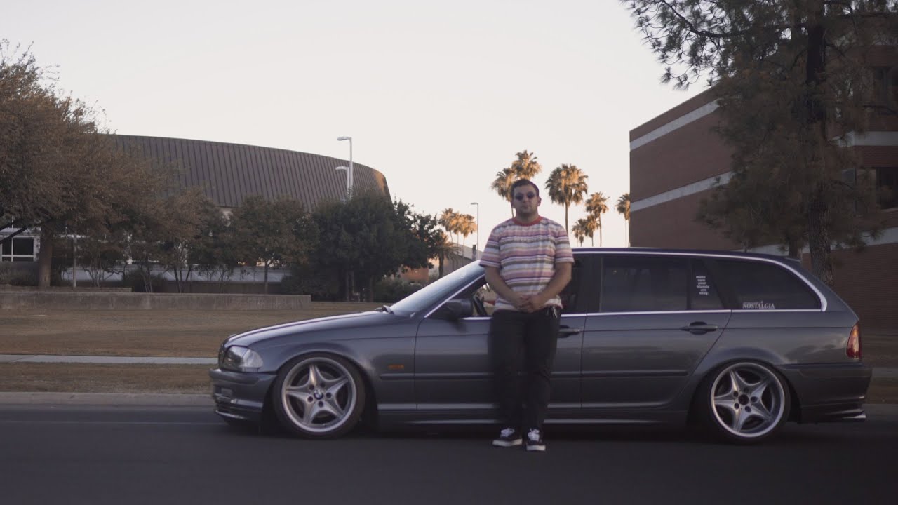 SLAMMED E46 WAGON | SIXTHVISION - YouTube