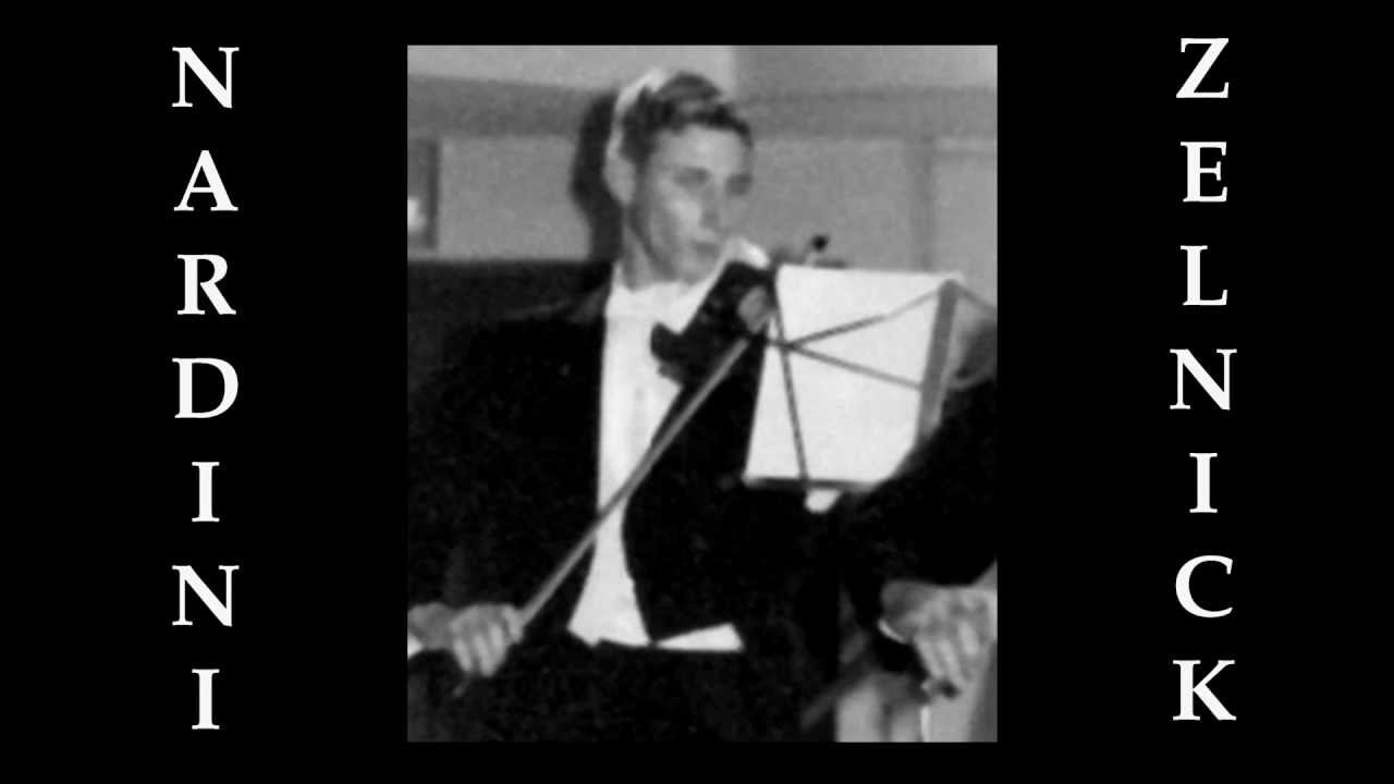 Pietro Nardini - Concerto in F Major for Violin; Robert Zelnick ...