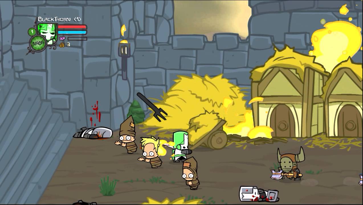 Castle Crashers: Gameplay - Single Player - YouTube