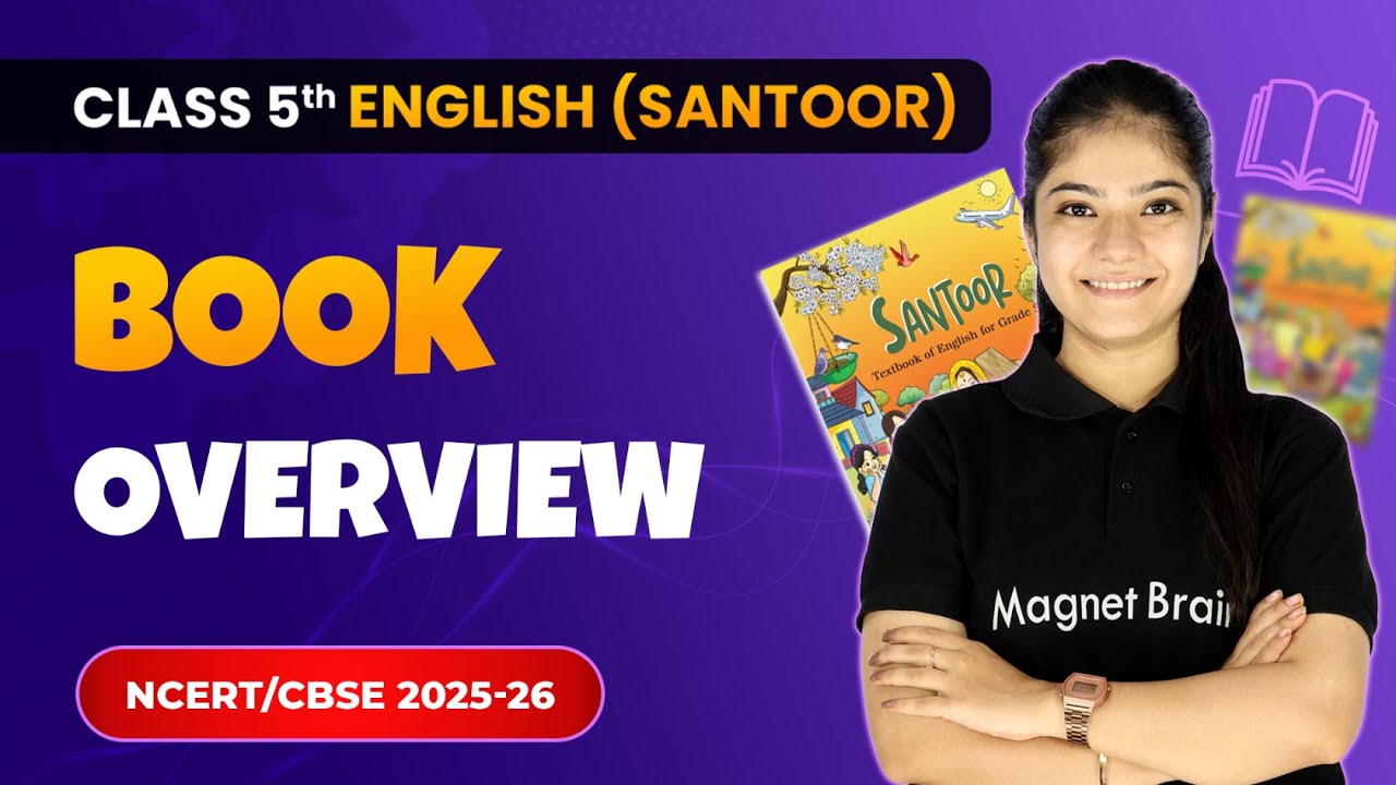 Class 5th English (Santoor) - Book Overview | For Session 2025-26 ...