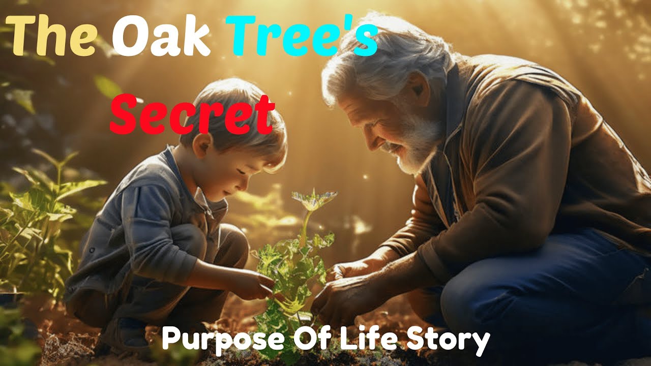 Purpose Of Life Story | The Oak Tree's Secret | Real Story In English ...