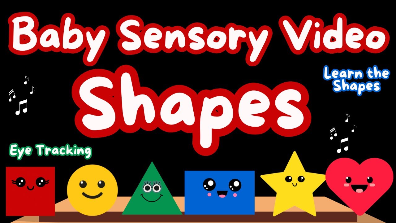 Baby Sensory Video: Learn Shapes | Eye-Tracking Fun for Babies ...