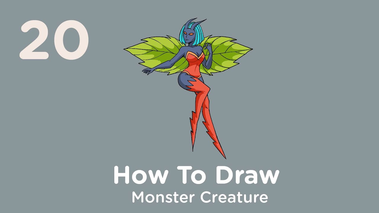Speed Drawing || How to Draw a devil fairy - YouTube