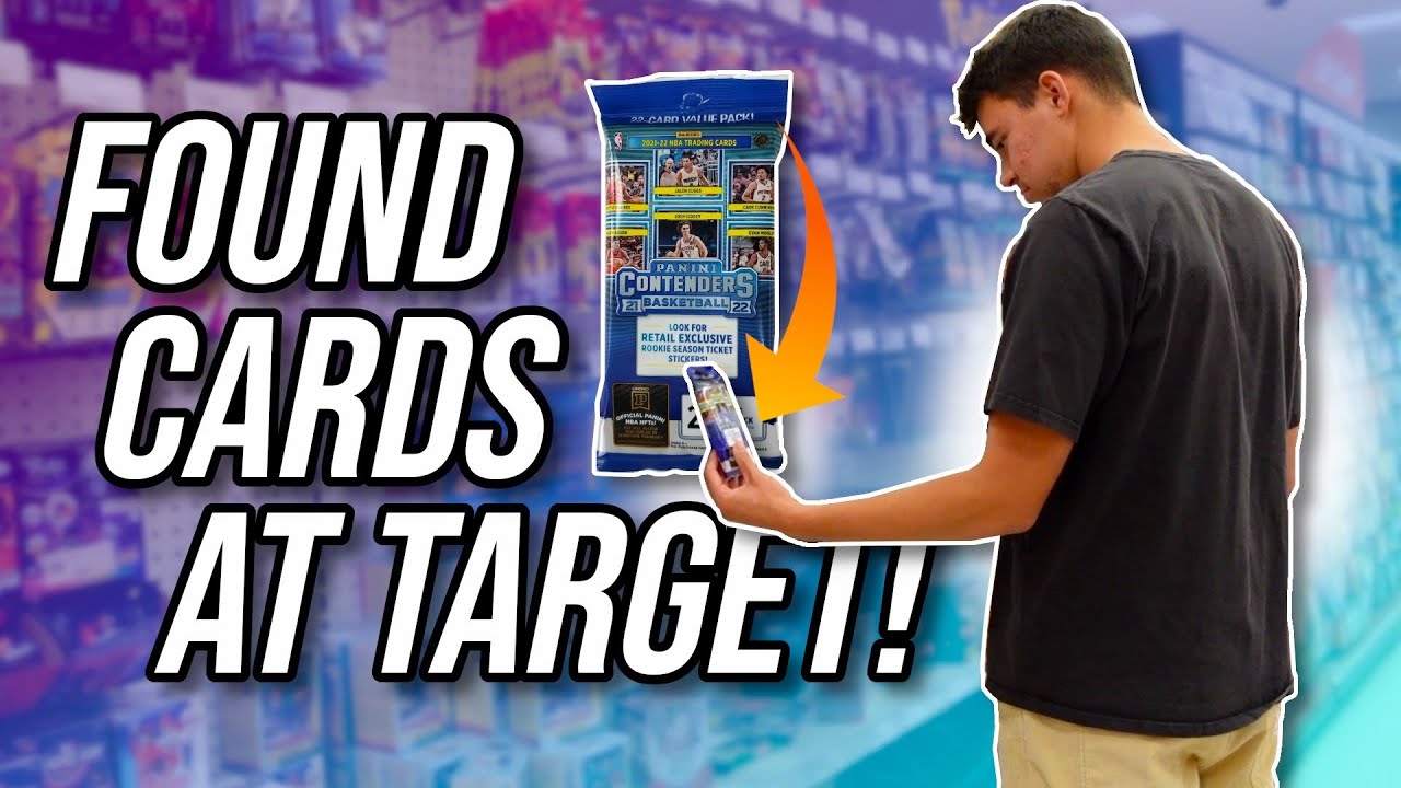 RETAIL SPORTS CARD HUNTING AT TARGET! (& PACK OPENINGS!) - YouTube
