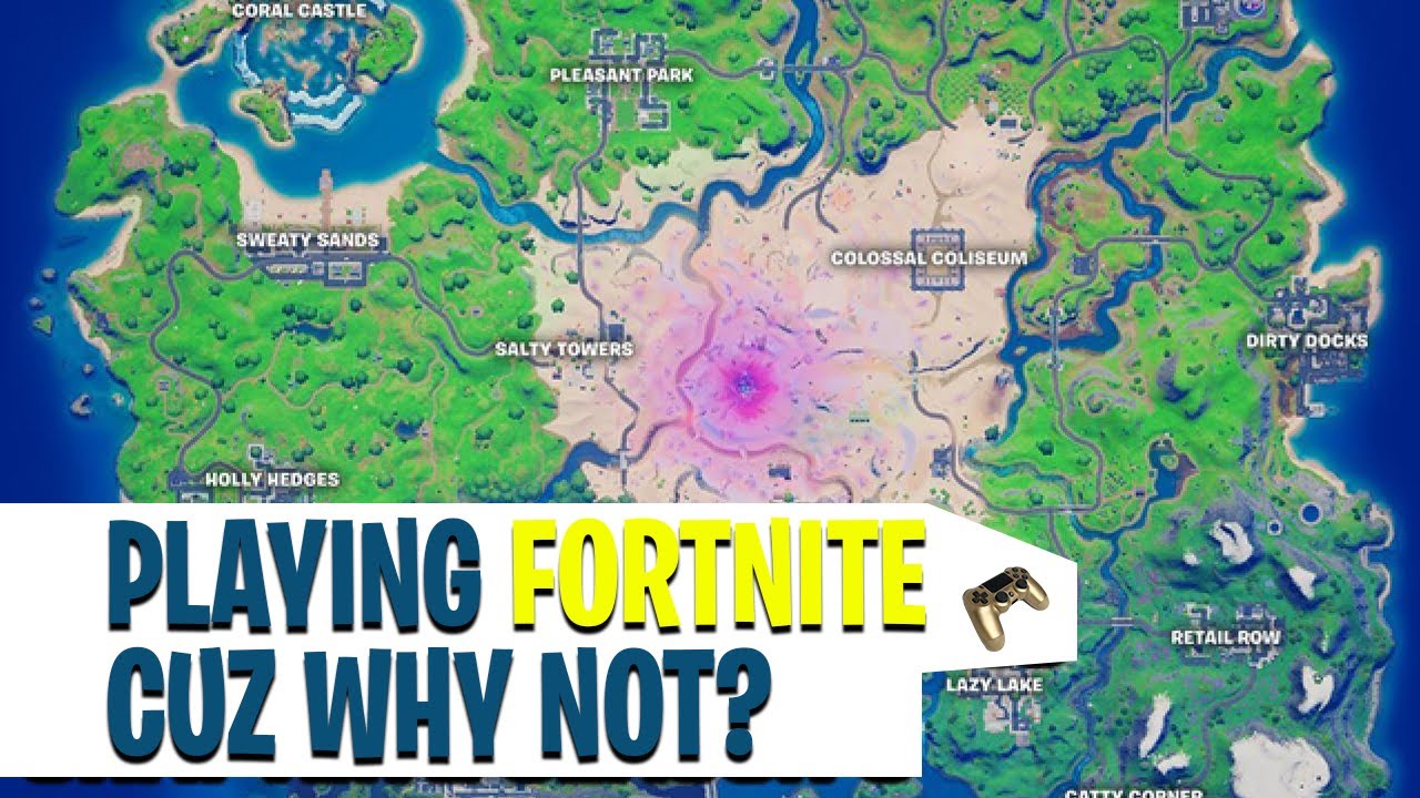 Playing Fortnite cause why not? - YouTube