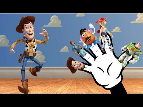 Finger Family Toy Story Woody Buzz Dancing Prank Nursery Rhyme Song For Children Daddy Finger