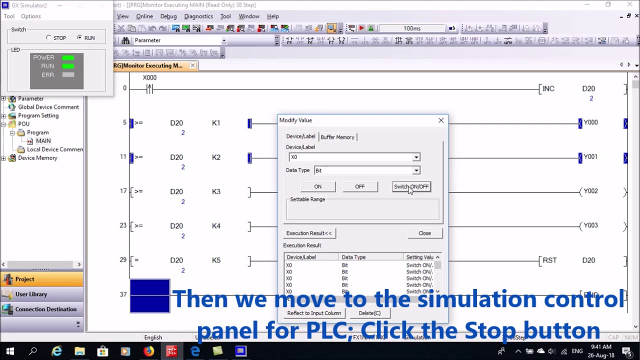 Lập trình PLC Register D - YouTube