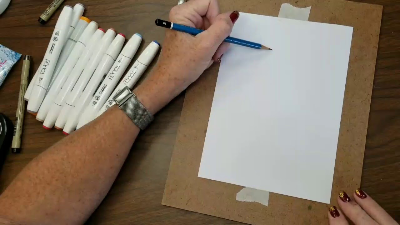 Part 2 Doodle & Sketch Markers Box for September 2017 - YouTube