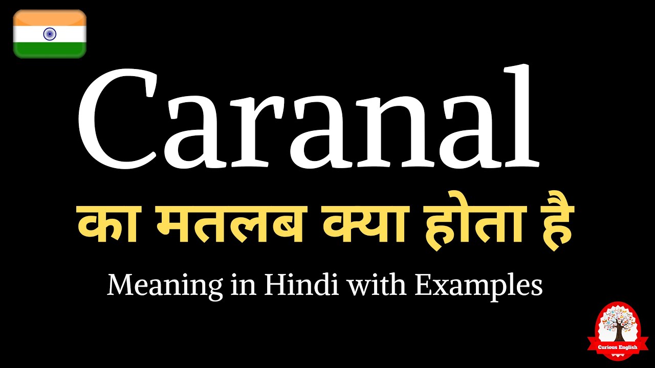 Carnal meaning in Hindi | Carnal ka kya matlab hota hai | Learn english ...