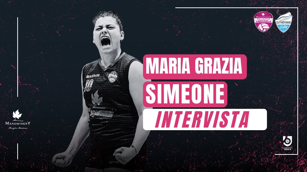 PRESS AREA | Intervista post-gara Vs Cutrofiano a Maria Grazia Simeone ...