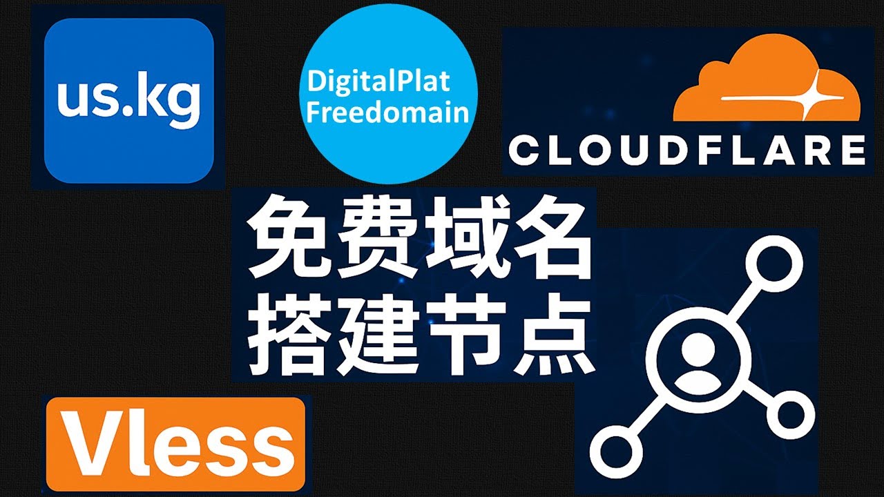 【保姆级演示】🚀 免费节点搭建：us.kg免费版域名+ Cloudflare | YouTube 4K流畅稳定，ChatGPT，NETFLIX | 简化版KYC验证 - YouTube