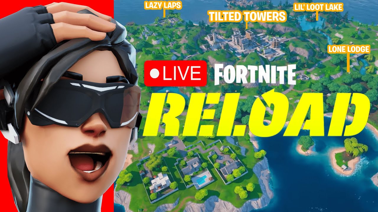 🔴 LIVE - NEW OG Fortnite RELOAD Game Mode! - YouTube