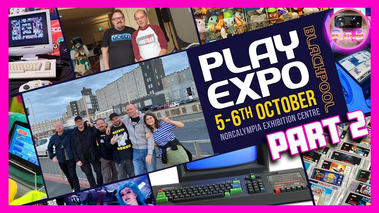 Play Expo Blackpool 2024 Part 2 | Featuring AMSTRAD Legend Roland Perry ...
