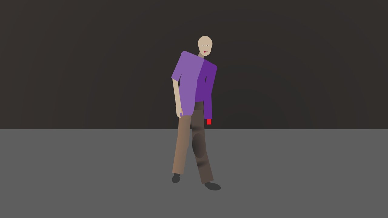 2D Animation Demo - Zombie Walk Cycle Demo - YouTube