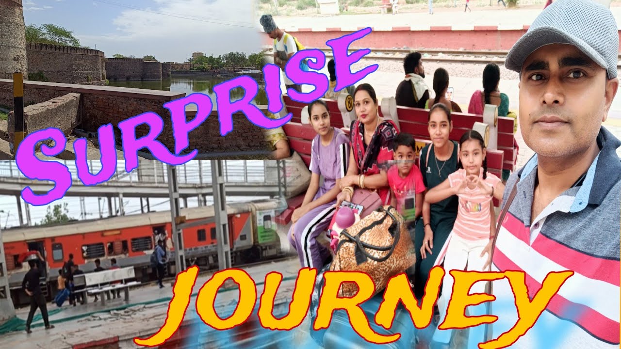 Surprise journey 🚃 #hahappy journey #journey #surinderlifevlogs - YouTube