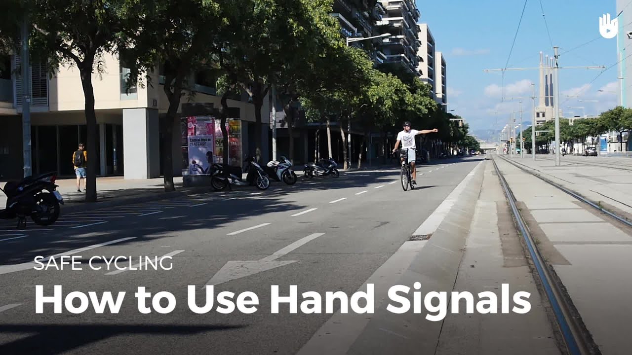 Learn about Bike Hand Signals | Safe Ride - YouTube