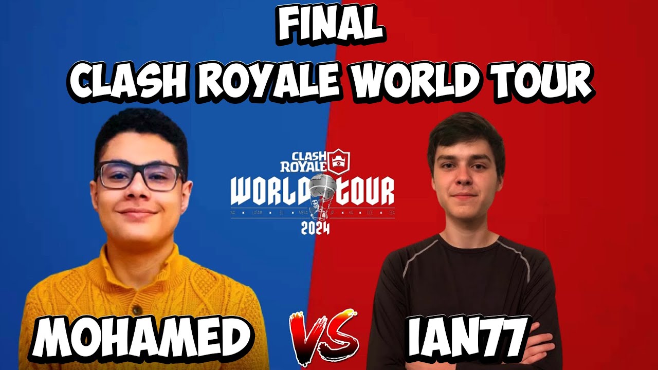 MOHAMED LIGHT VS IAN77 - FINAL DA LPL CLASH ROYALE WORLD TOUR 2024 ...