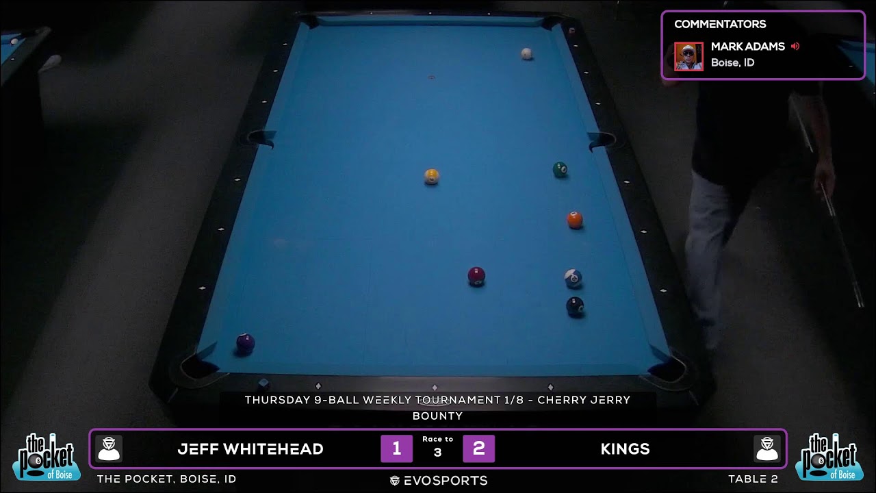 JEFF WHITEHEAD vs KINGS - THE POCKET - TABLE 2 | EvoSports - YouTube
