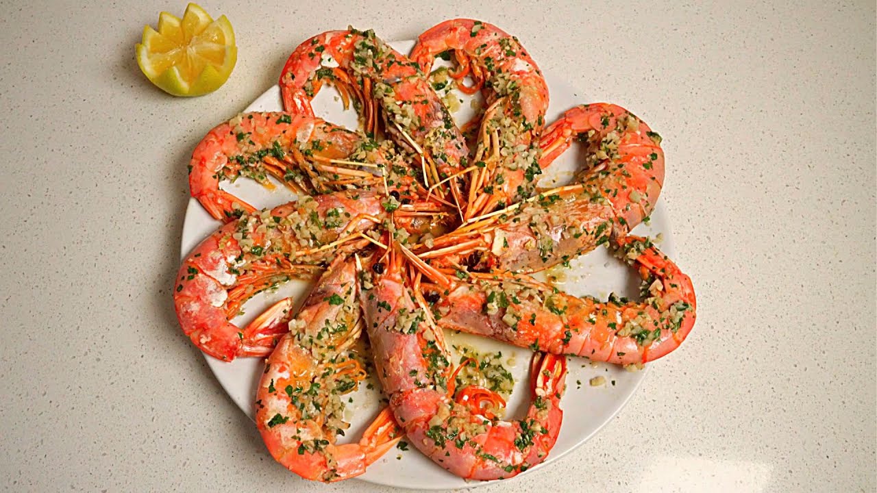 Gambón en 10 minutos 🦐 ¡Sin manchar - Sin freír! Para estas fiestas de ...